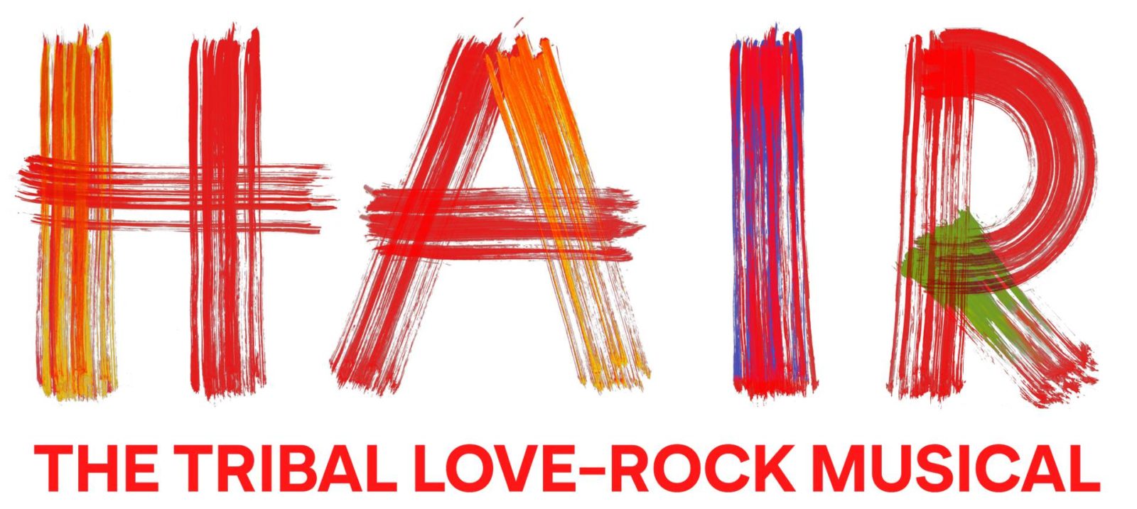 HAIR IL MUSICAL - LOGO - MEMORY SLASH VISION studios